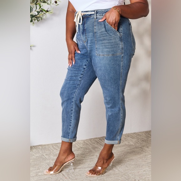 Judy Blue | Jeans | Newjudy Blue Full Size High Waist Drawstring Denim ...